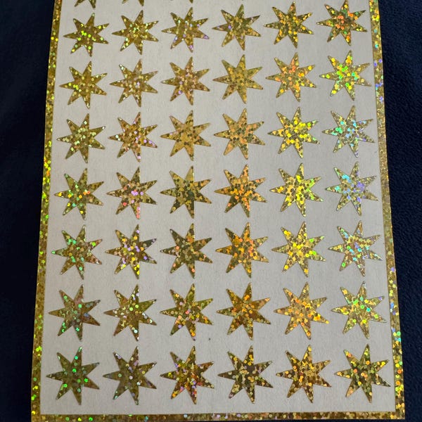 Christian Cross Stickers, Gold Metallic Cross Vinyl Decals, Small Cross ...