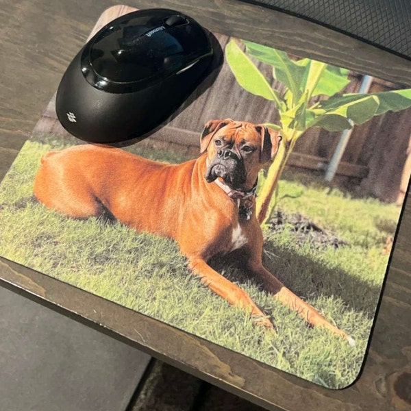 Custom Photo Mousepad - Personalized Mouse Pad - Photo Printed on ...