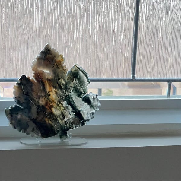 Orca Agate Tower With Incredible Banding | Crystal Carving | Polished ...
