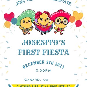 Canticos Birthday Invitation, Canticos Birthday, Digital Invite, Child ...