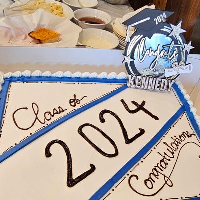 Custom Graduation Shaker Cake Topper, Graduation Cake Topper ...