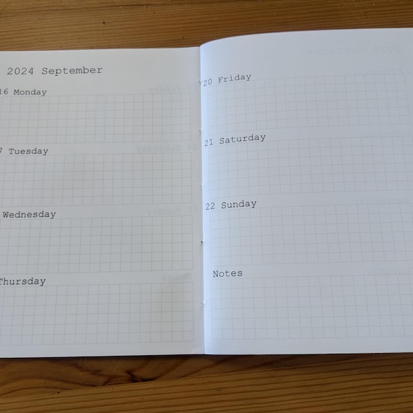 3 X Traveler's Notebook Inserts, Kraft, 3 Pack Bundle, Choice of Inner ...