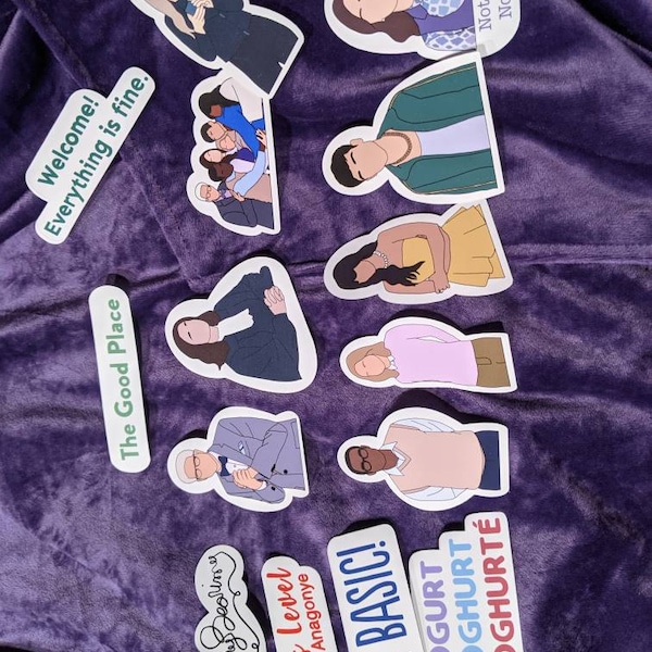 The Good Place Sticker Set - Etsy