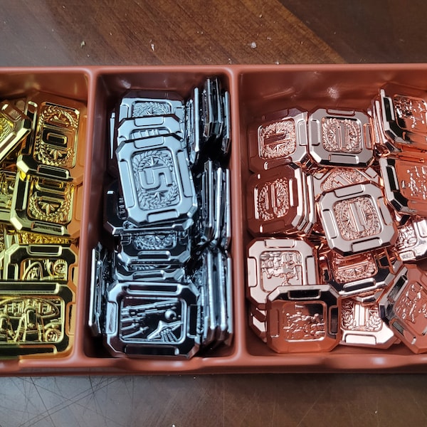Terraforming Mars | Deluxe Metal Coin Set - Etsy