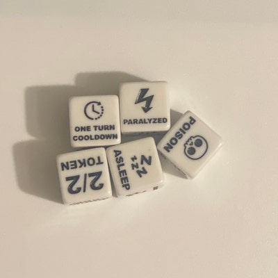 1x Gold Command Zone Metal Die 2, 4, 6, 8, 10 & 12 for Commander Tax ...