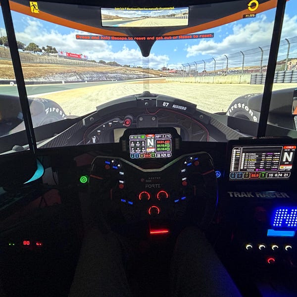 Carbon Fiber GT3-PRO Sim Racing Button Box With RGB & LCD Display ...