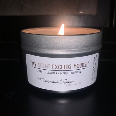 Goro Akechi Persona 5-inspired Scented Soy Candle My Scent Exceeds ...