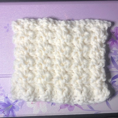 CROCHET PATTERN One Stitch Wonder Stitch Tutorial Make Blanket or Scarf ...