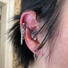 Nasallang, High Nostril Jewelry, Bridge Piercing Jewelry, Eyebrow ...