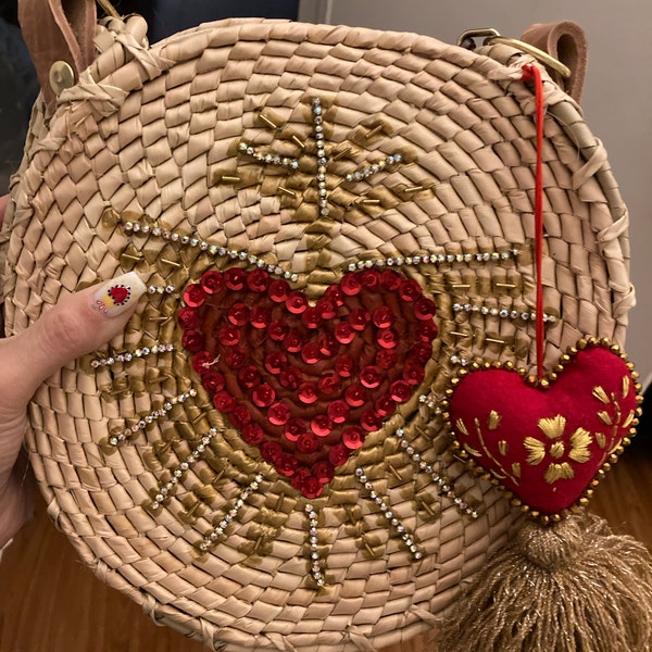 Chingona Henequen Embroidered Bag - Etsy