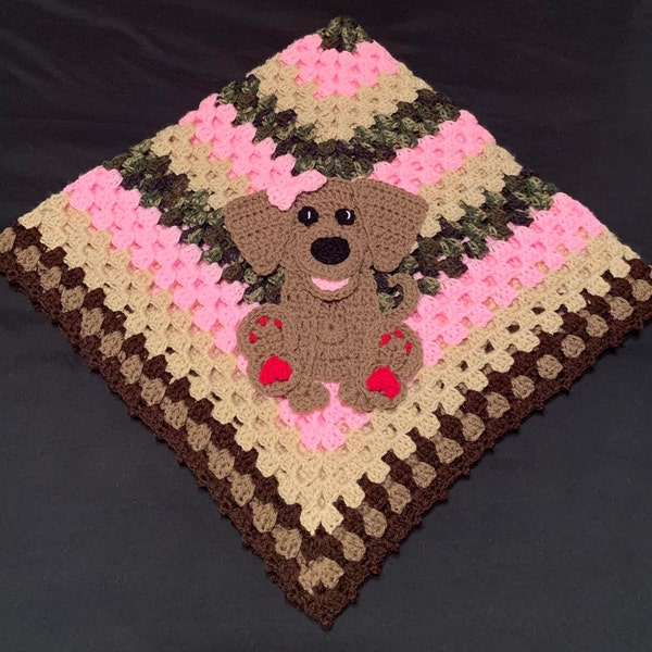 Crochet Pattern - INSTANT PDF DOWNLOAD - Chocolate Lab - Dog - Crochet ...