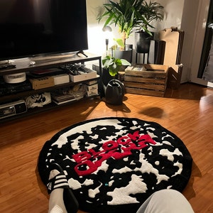 Handmade Tufted Juice Wrld Album Cover Car Rug - Etsy