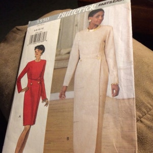 Sz 12 Bust 34 Butterick Sewing Pattern 4871 Misses' Butterick Boutique ...