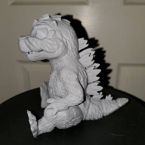 Godzilla Resin 3D Print - Etsy