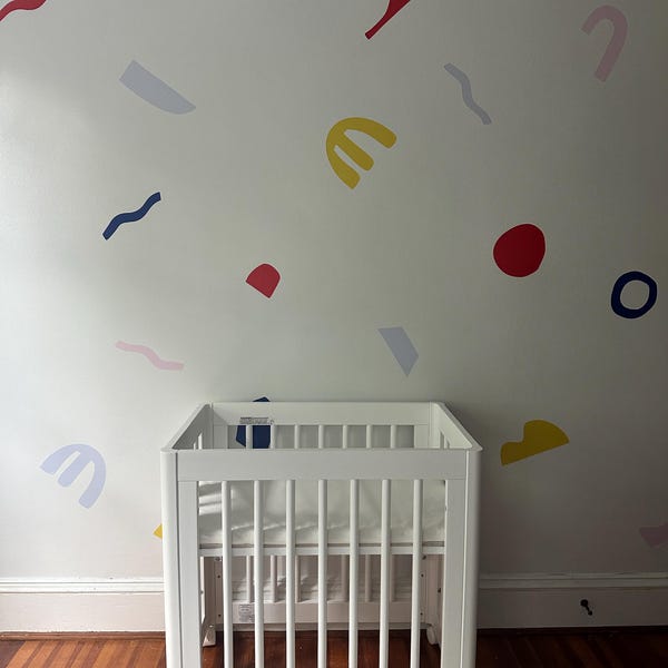 SAMPLE Wall Decal Color Chart - Etsy