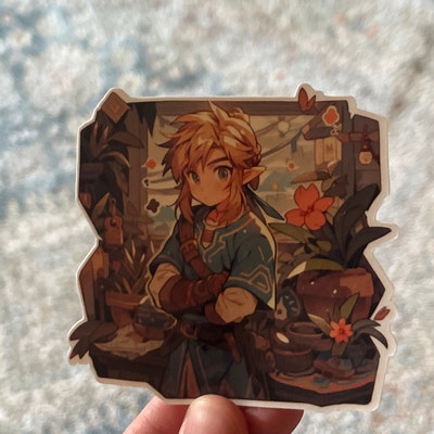Link Sticker the Legend of Zelda Sticker Cute Gamer Gift Tears of the ...