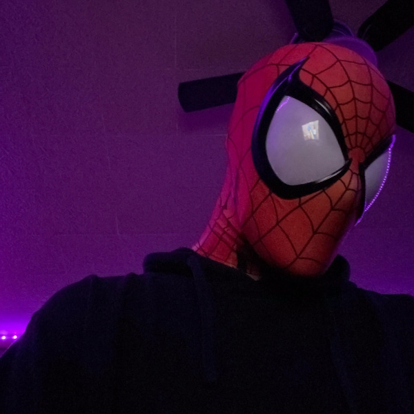 Spider Man 2 Black Mask, Amazing Spider Man, Cosplay, Halloween Gift ...