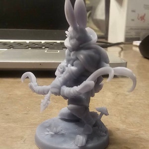Dragonborn Wizard Mini 3D Print 6k Resin D&D, DND, TTG, RPG, Pathfinder ...