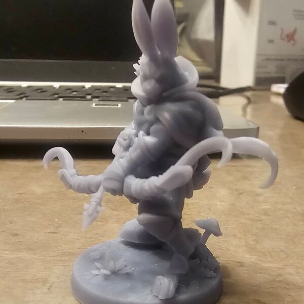 Male Genasi Cleric Mini 3D Print 6k Resin D&D, DND, TTG, RPG, Earth ...