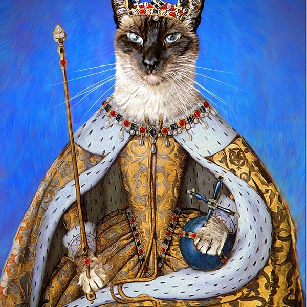 King Henry VIII - Custom Pet Portraits - Dog Portraits and Cat ...