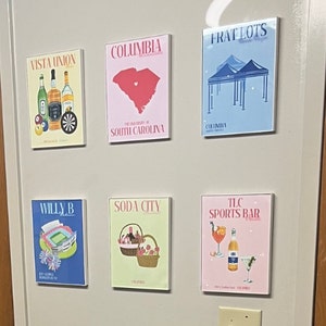 Texas Tech University PINK Preppy Digital Prints SET OF 6 - Etsy