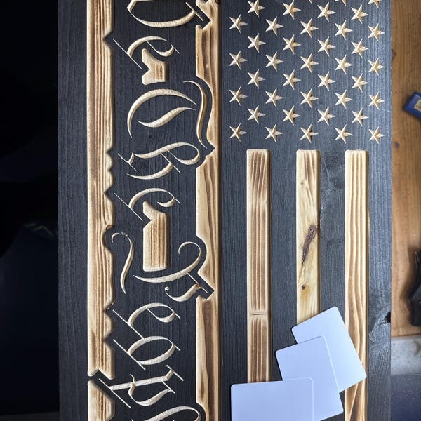 US Flag Vcarve Svg File for CNC Engraving - Etsy
