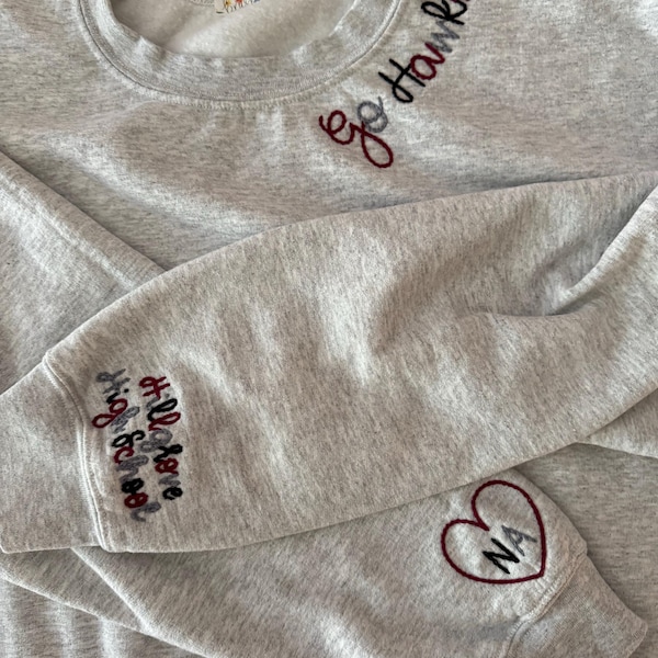 Classic Monogrammed Wreath Sash X Custom Embroidered X Hand Tailored X ...