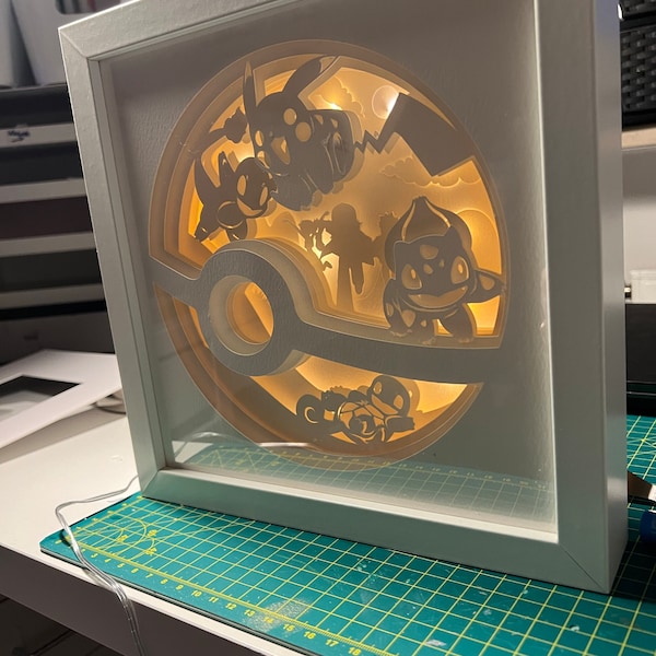 3D Animals, Shadow Box Svg, for Cricut, for Silhouette, Layered ...