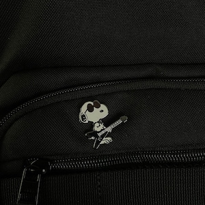 Punk Snoopy Hard Enamel Pins - Etsy