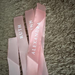 Ribbon Place Card Drink Tag - Etsy