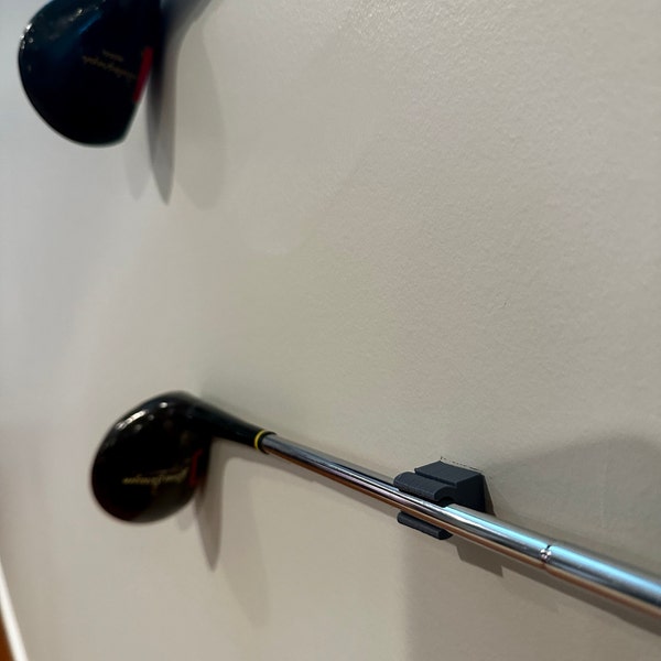 Golf Club Wall Mount Brackets (set) / Buy in Sets / Fits for Irons ...