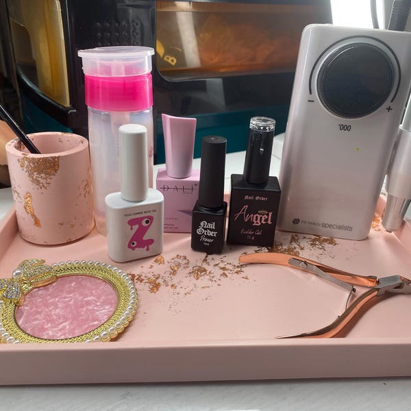 NEW Large Salon Tray/manicure Tray/storage/bathroom Decor/skincare ...