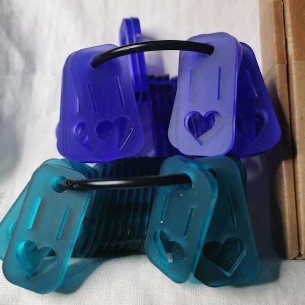 PIPSQUEAKS Acrylic Thread Drops | Floss Drops | Organiser Drop for ...