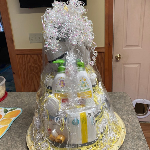 Welcome Baby Girl Tag-diaper Cake Sign-baby Girl Centerpiece-its A Girl ...