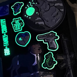 Glow GITD Sugar Skull Ranger Eye RE Patch EDC - Etsy