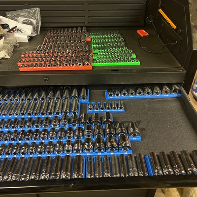 Extra Large Drill Bit Organizer Neatly Organize Your Bits - Etsy