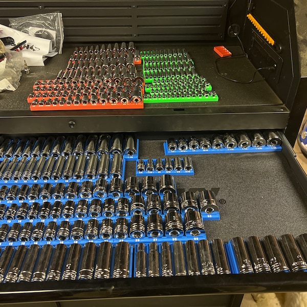 Extra Large Drill Bit Organizer Neatly Organize Your Bits - Etsy