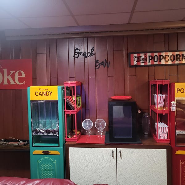 Snack Bar Sign - Snack Bar Cutout Sign - Snack Bar Word Cut Out ...