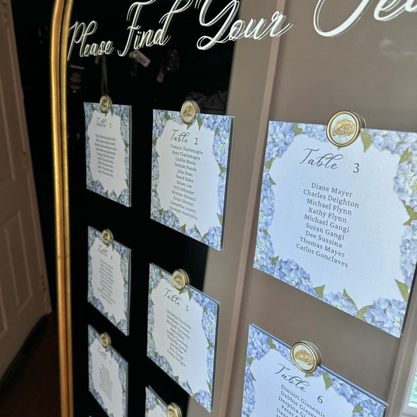 Arched Acrylic Table Numbers - Etsy