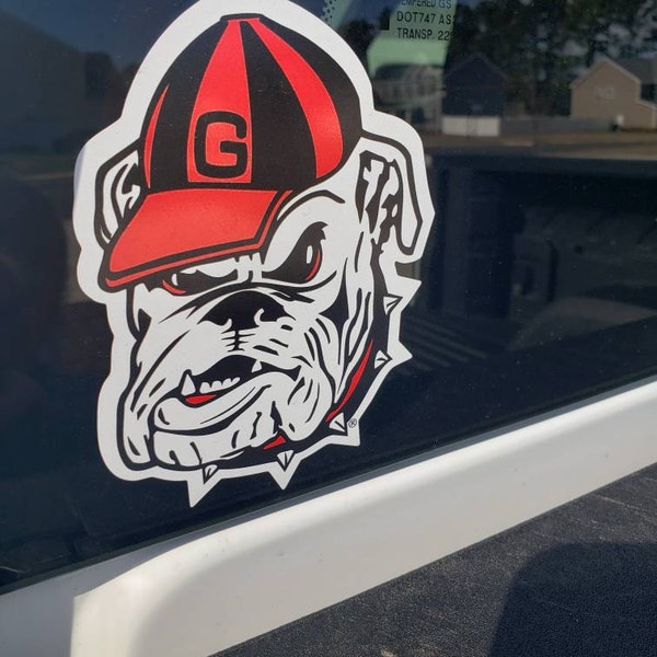 Georgia Bulldogs UGA 4” Premium Vinyl Decal Licensed NCAA - Etsy