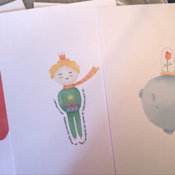 The Little Prince Printable Party Kit, Le Petit Prince Digital Party ...