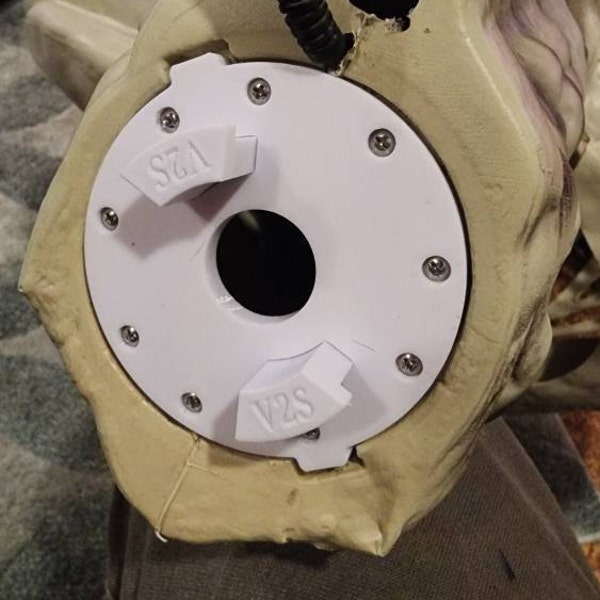 3D Printed Parts for My Hackaday.io 3-axis Talking Skull Mod for 12ft ...