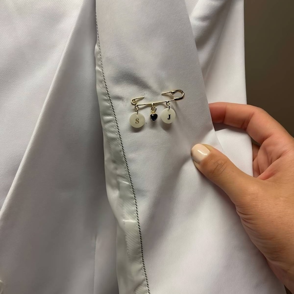Something Blue Pin | 18K Gold Filled | Heart Crystal Bridal Luck ...