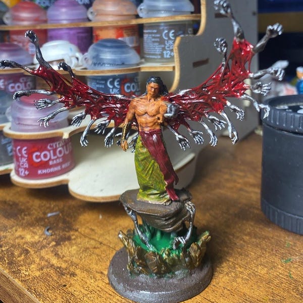 Galactic Demon Devil Lord Amaros Pit Fiend 140mm, 112mm, 64mm Tall 3d ...