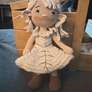 Snowflake Elf Amigurumi Doll Pattern - Etsy