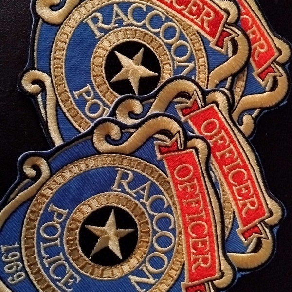Resident Evil RPD Raccoon Police Department Embroidered Patch Uniform ...