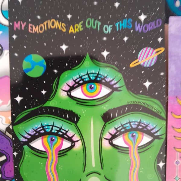 Full of Emotions Painting - Etsy