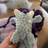 Diddy Dex the Palm Sized Snuggler Dragon Crochet Pattern Amigurumi ...