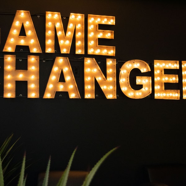 Custom Signs, Open Sign, Marquee Open Sign, Marquee OPEN, Marquee Sign ...