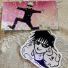 Gojo Funny Stickers HOLOGRAPHIC Set Anime Meme, JJK, Sorcerer, Satoru ...